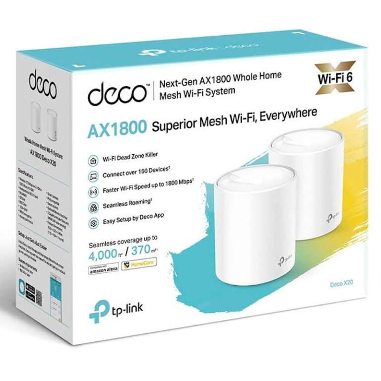 TP-Link Deco X55 AX3000 Superior Mesh Mesh Wi-Fi 6 System 2 Pack (Deco ...