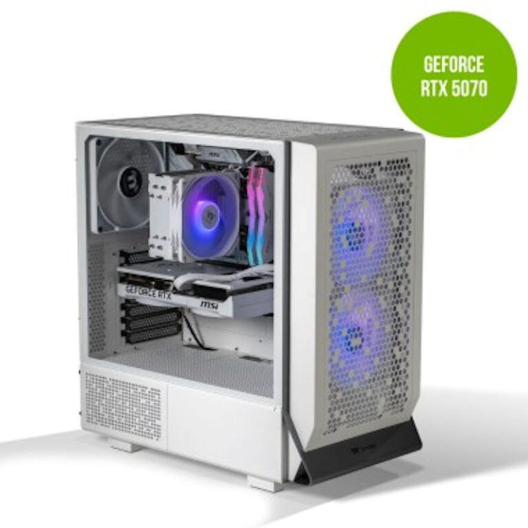 Infinity PRO V6 AMD Ryzen 5 7600 RTX 5070 Snow Edition – The Computer ...