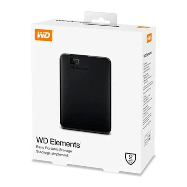 Western Digital Elements 4TB 2.5" Portable External Hard Drive ...
